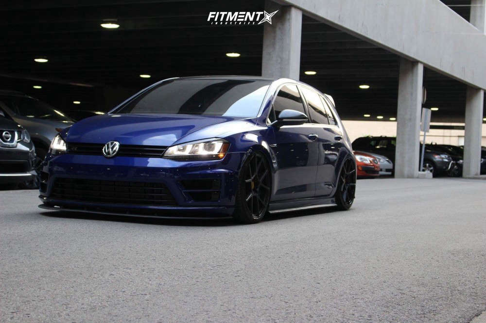 2016 Volkswagen Golf R Base with 19x8.5 Rotiform Kps and Maxtrek 215x35 ...