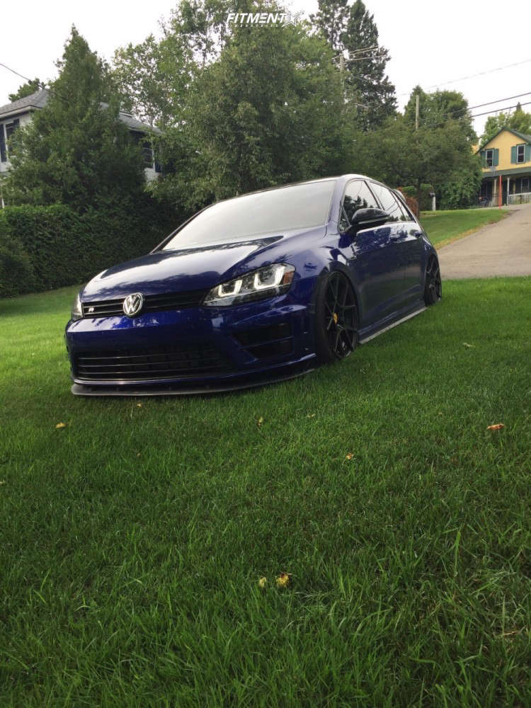 2016 Volkswagen Golf R Base with 19x8.5 Rotiform Kps and Maxtrek 215x35 ...