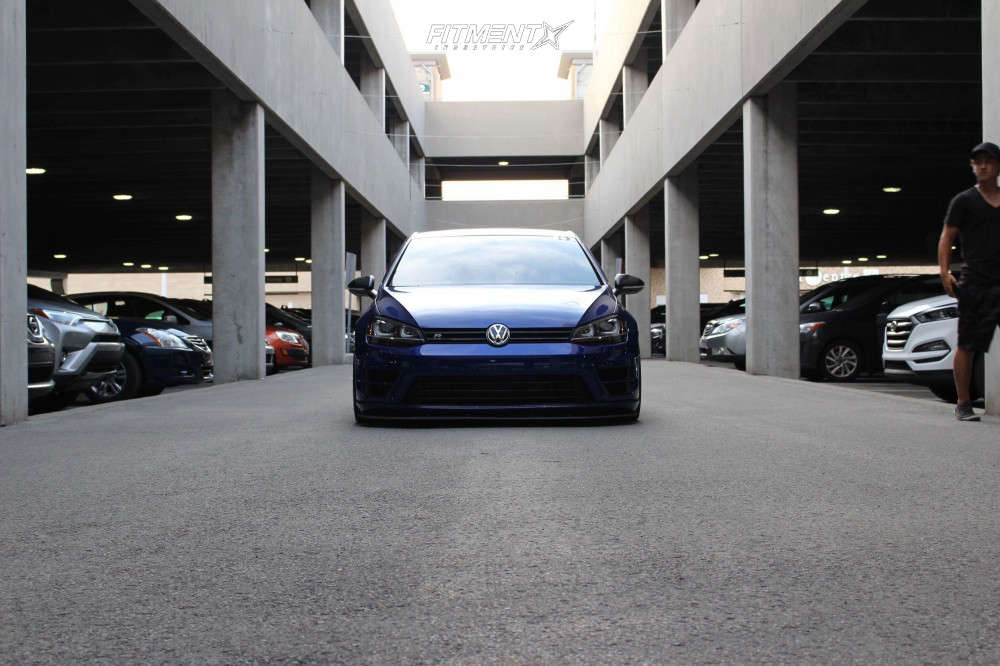 2016 Volkswagen Golf R Base with 19x8.5 Rotiform Kps and Maxtrek 215x35 ...
