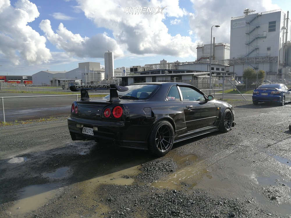 1999 Nissan Skyline R34 Base with 18x9.5 Lenso PDF and Bridgestone ...