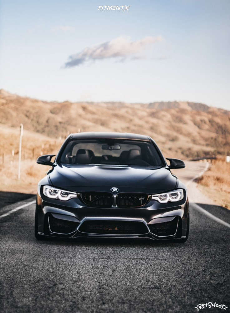 2018 BMW M3 Base with 20x9.5 SkÃ¶l SK4 and Michelin 265x30 on Coilovers ...
