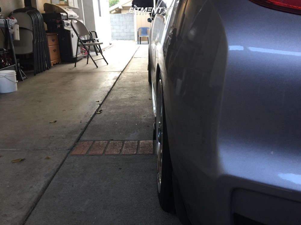 2017 Honda Fit EX with 17x7 Racing Hart Type C and Hankook 205x45 on ...