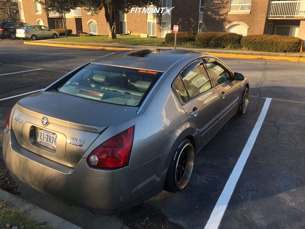2004 Nissan Maxima SE with 18x10.5 XXR 527d and Radar 225x35 on ...
