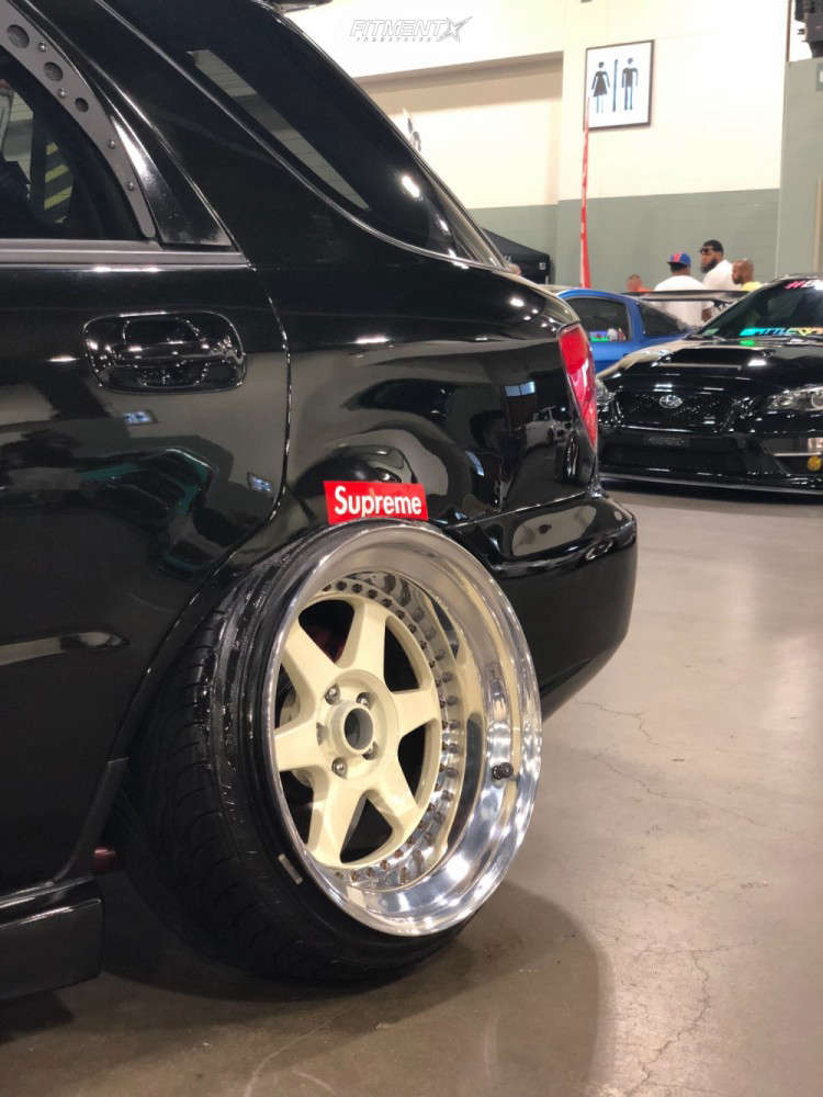 2004 Subaru WRX Base with 18x11 Watanabe RS Sports and Federal 225x35 ...