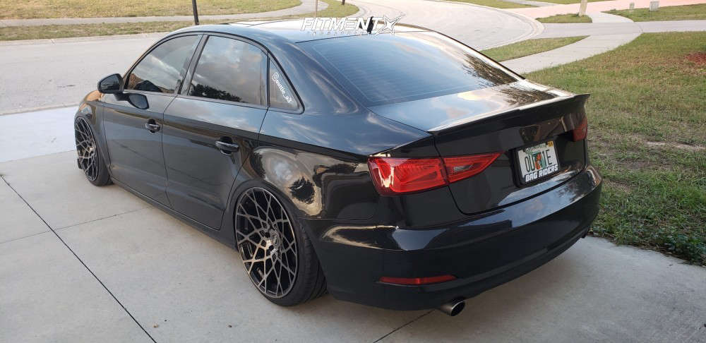 2015 Audi A3 Quattro Premium with 19x9.5 Brada CR-1 and Achilles 235x35 ...