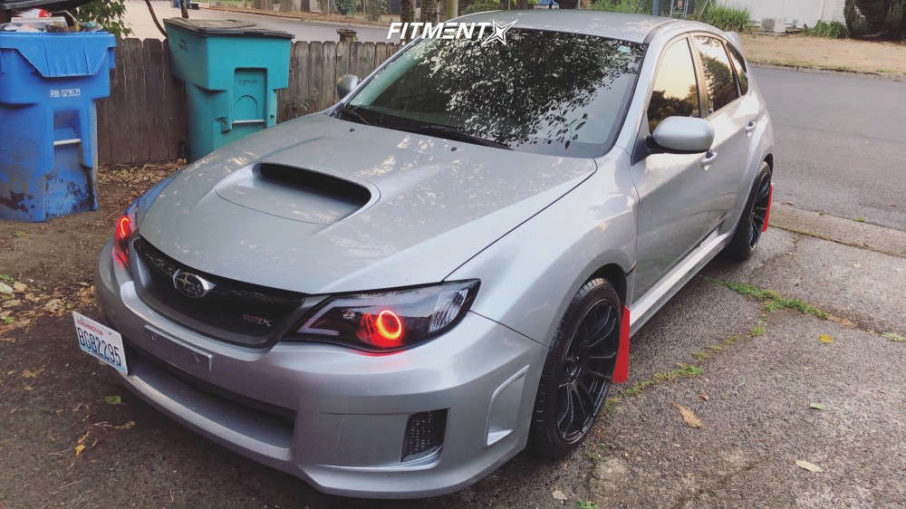 2013 Subaru WRX Base with 18x9.5 AVID1 AV20 and Nankang 225x35 on Stock ...