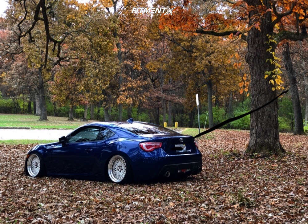 2015 Scion FR-S Base with 17x9.5 SSR Formula Mesh and Yokohama 215x45 ...
