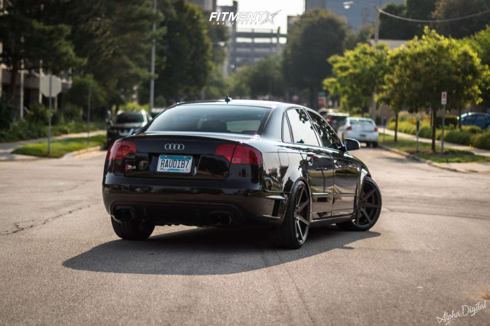 2008 Audi S4 Base with 19x9.5 Rohana Rc7 and Michelin 235x35 on ...