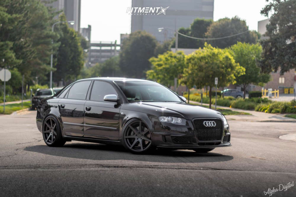 2008 Audi S4 Base with 19x9.5 Rohana Rc7 and Michelin 235x35 on ...