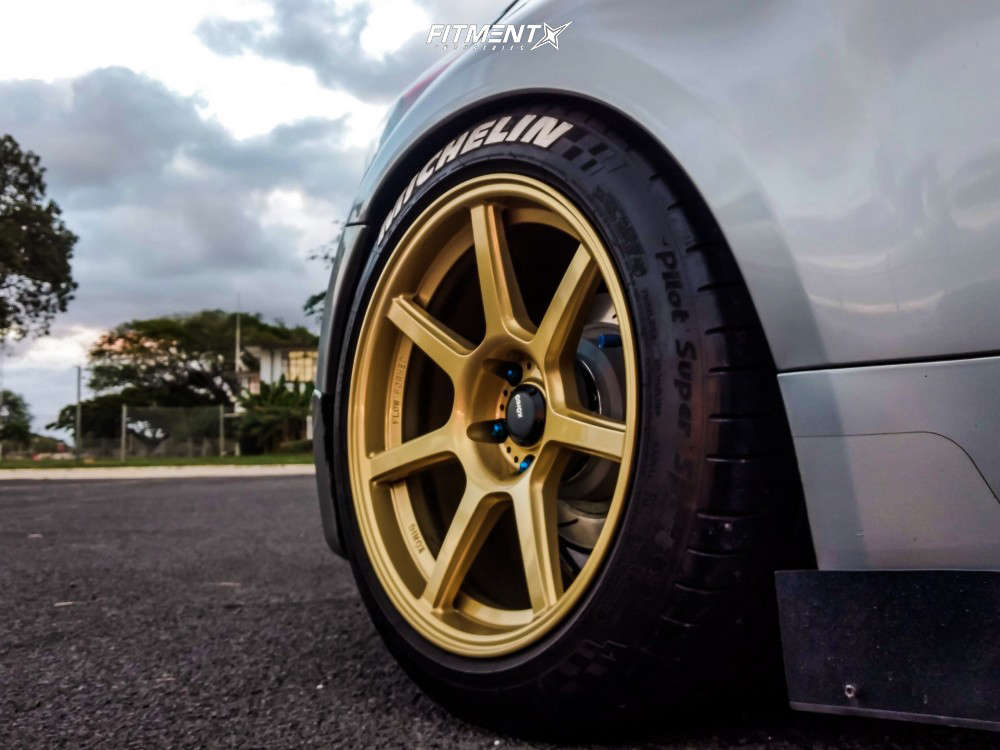 2003 Nissan 350Z Touring with 18x9.5 Konig Ultraform and Michelin 245x40 on Coilovers | 553663 ...