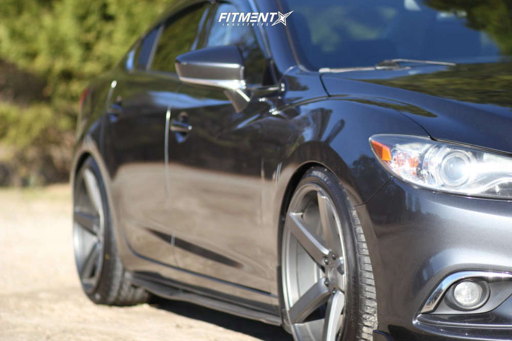 2014 Mazda 6 Grand Touring with 20x10 Downforce DF5 and Delinte 245x35 ...