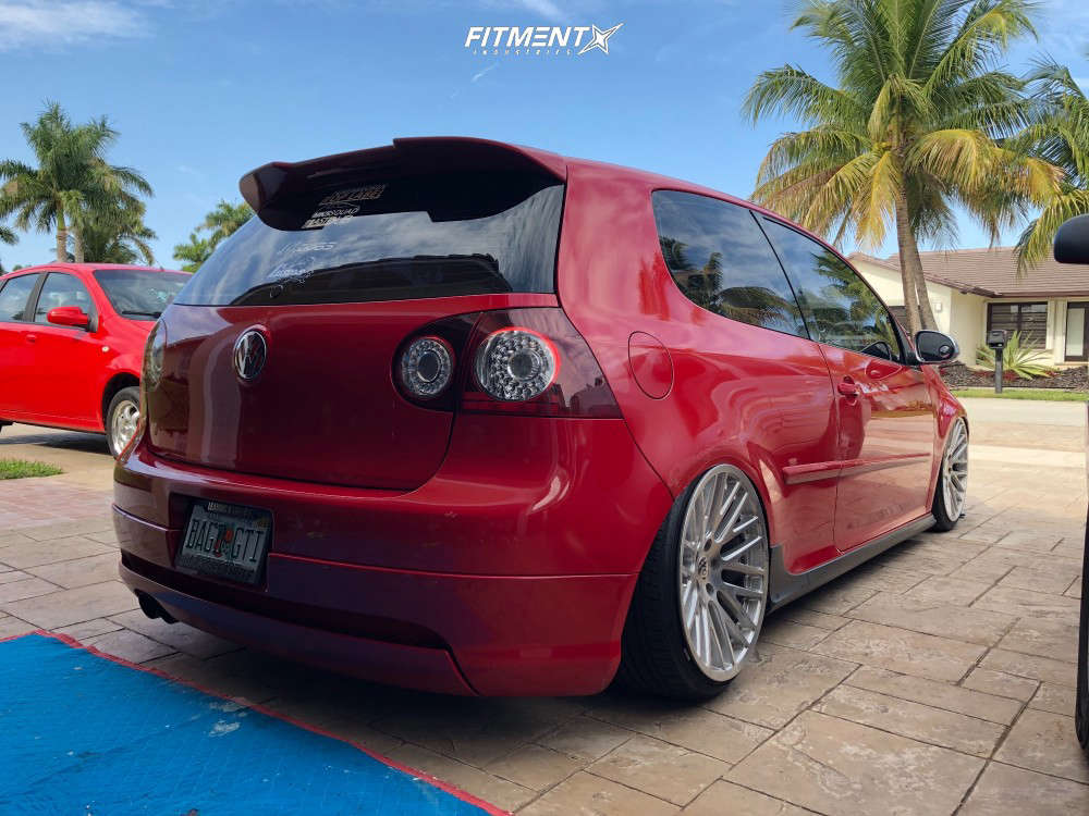 2007 Volkswagen GTI Base with 18x8.5 WatercooledIND Sy10 and Nankang ...