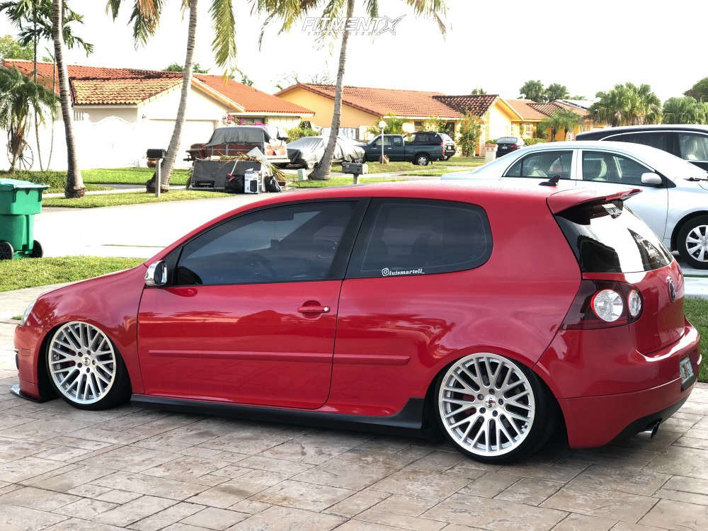 2007 Volkswagen GTI Base with 18x8.5 WatercooledIND Sy10 and Nankang ...