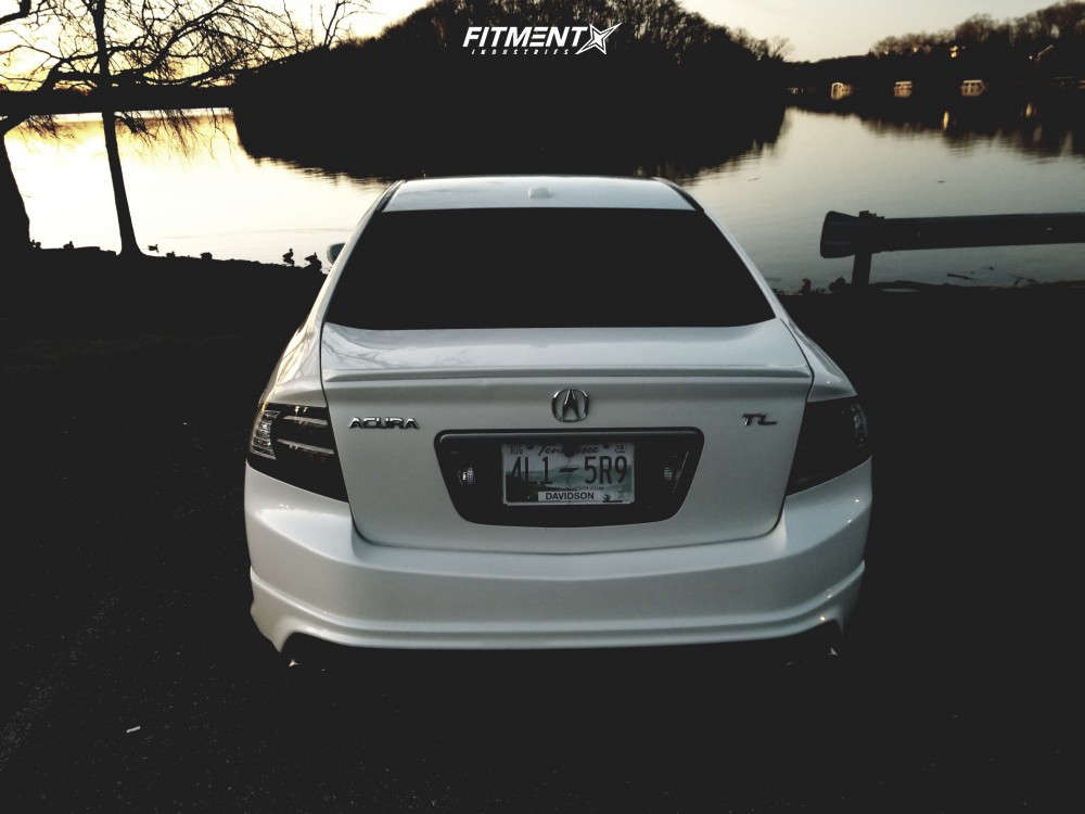 2007 Acura TL Base with 18x9.5 AVID1 AV32 and Sentury 225x40 on ...