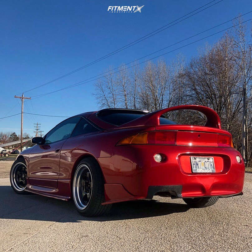 1997 Mitsubishi Eclipse GS with 17x9 MST Mt07 and Douglas 225x40 on ...