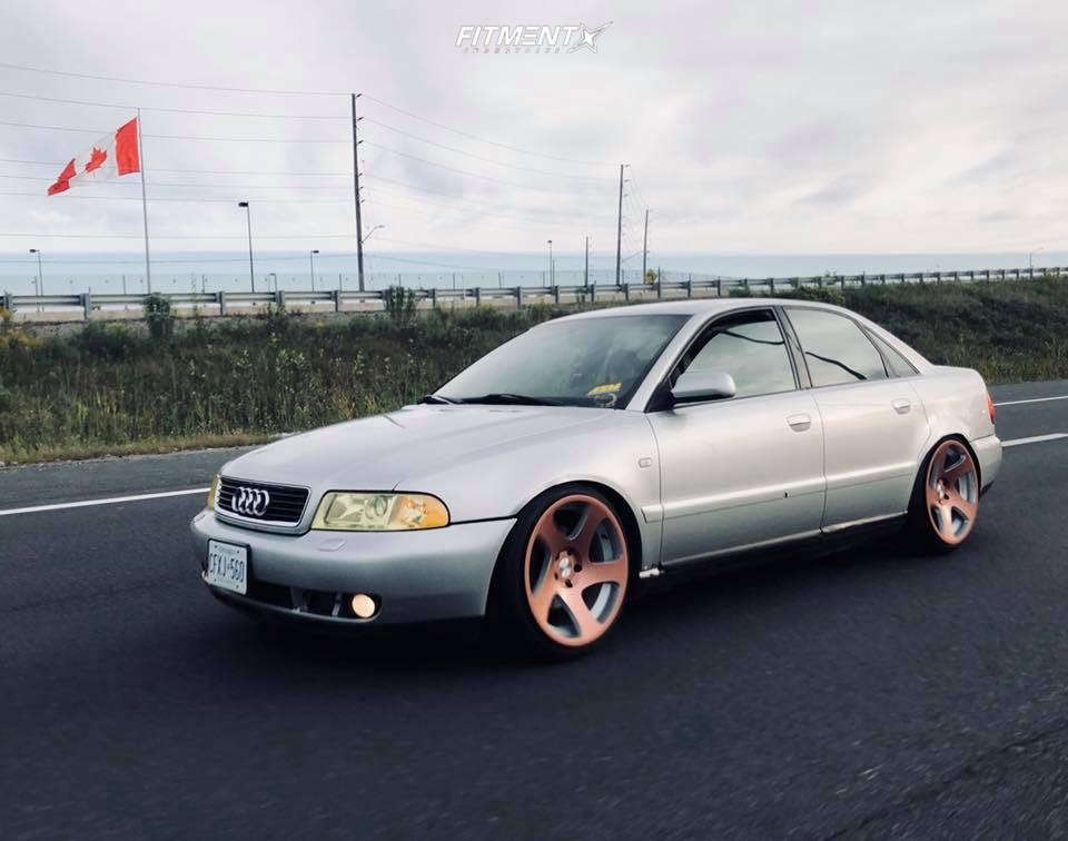 1999 Audi A4 Base with 18x9.5 Rotiform Tmb and Nankang 185x35 on ...