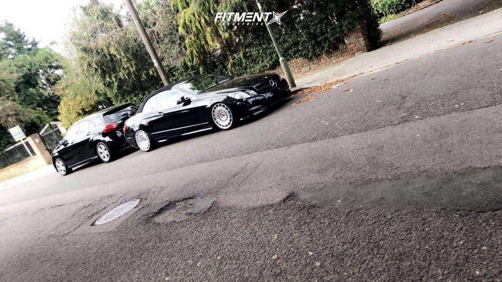 2012 Mercedes-Benz E300 4Matic with 19x8.5 Rotiform Ccv and Nankang ...