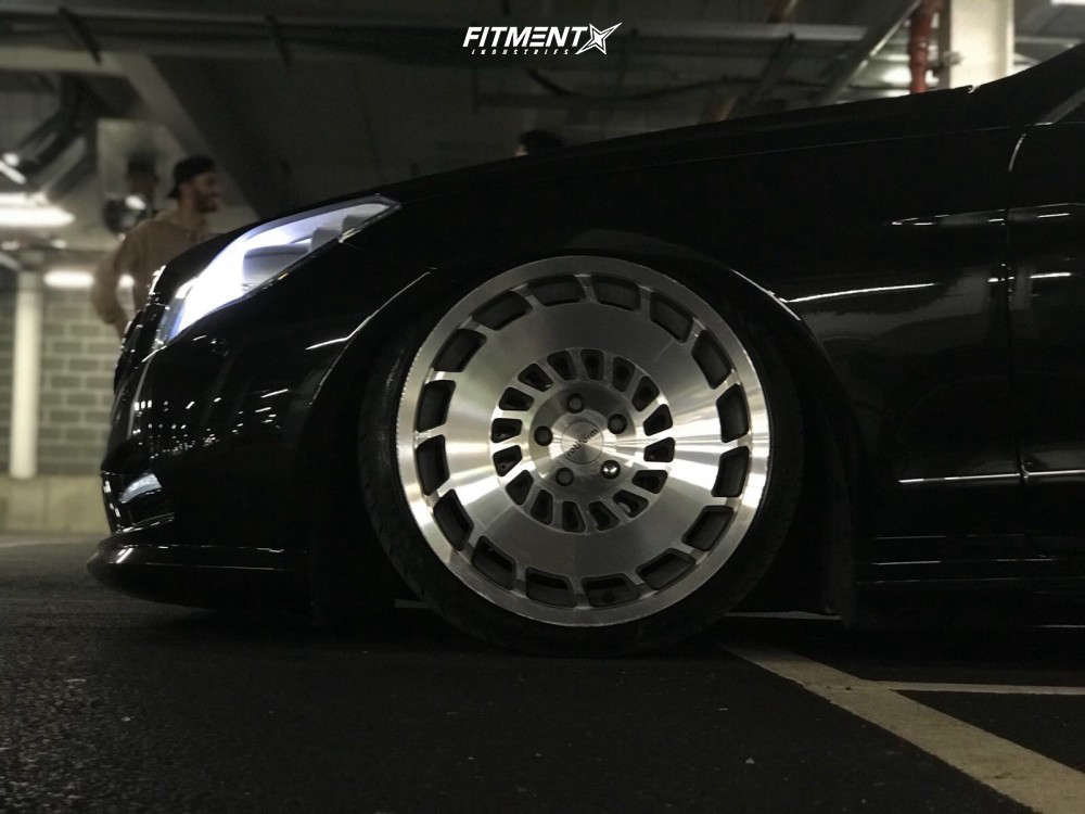 2012 Mercedes-Benz E300 4Matic with 19x8.5 Rotiform Ccv and Nankang ...