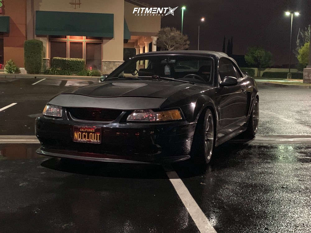 1999 Ford Mustang GT with 18x9.5 Aodhan DS02 and Federal 255x45 on ...