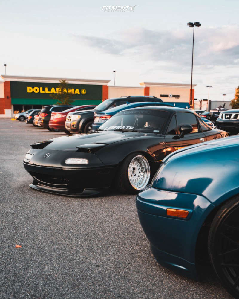 1996 Mazda Miata Base with 15x9.5 BBS Rm and Nankang 185x45 on ...