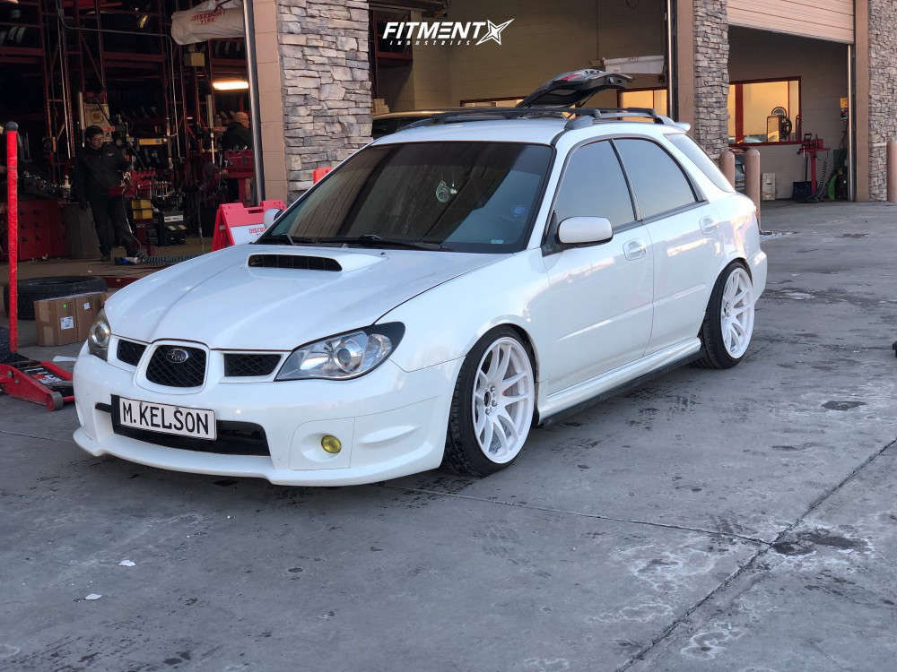 2006 Subaru WRX Base with 18x9.5 Rota Torque and Ironman 225x40 on ...