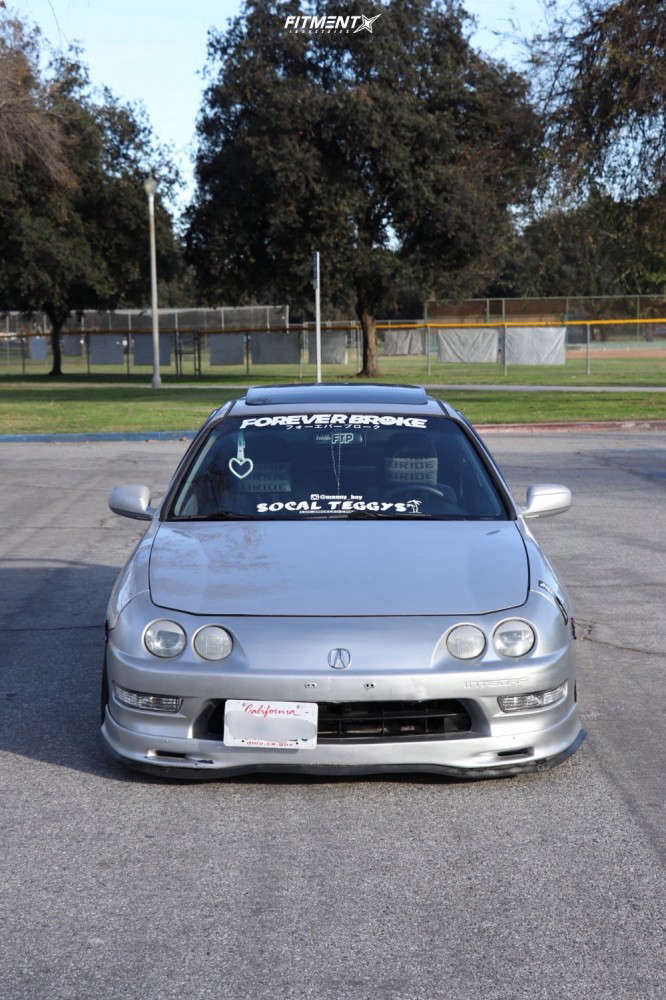 2000 Acura Integra LS with 15x8 Whistler Kr1 and Federal 195x50 on ...