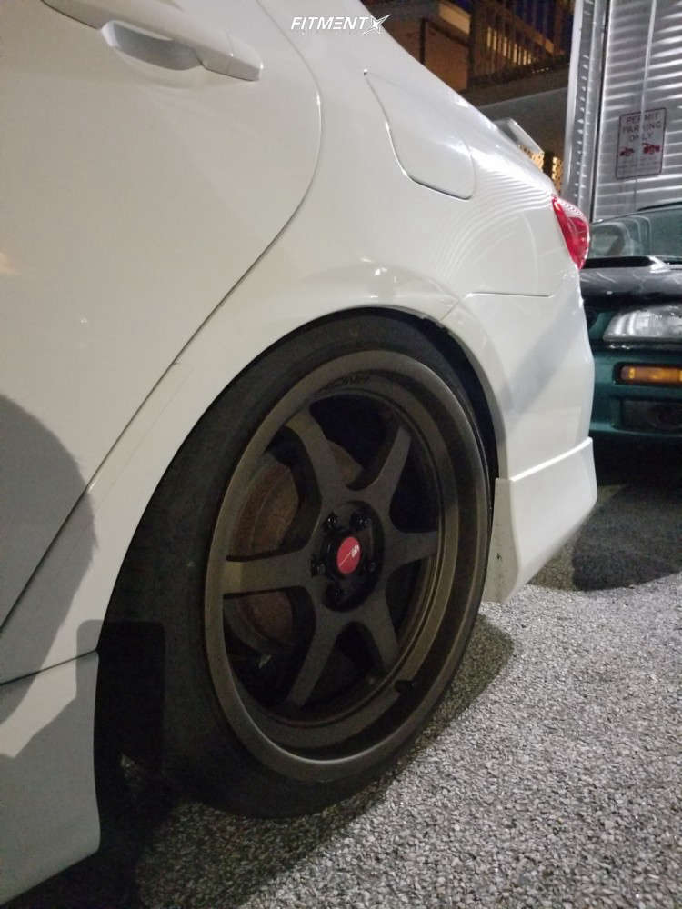 2011 Toyota Corolla S with 18x8.5 Aodhan Ah08 and Nankang 205x40 on ...