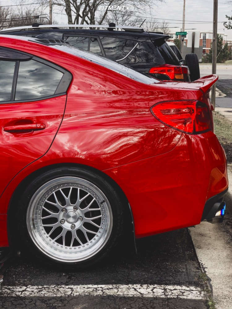 2015 Subaru WRX Base with 18x9.5 ESR Sr01 and Firestone 265x35 on ...