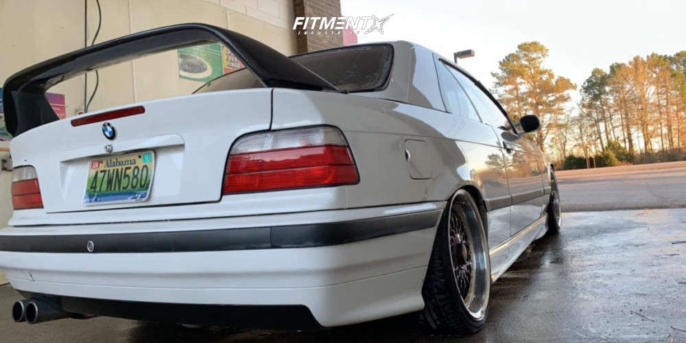 1994 BMW 325i Base with 17x8 BBS Style 5 and Falken 205x30 on Coilovers ...