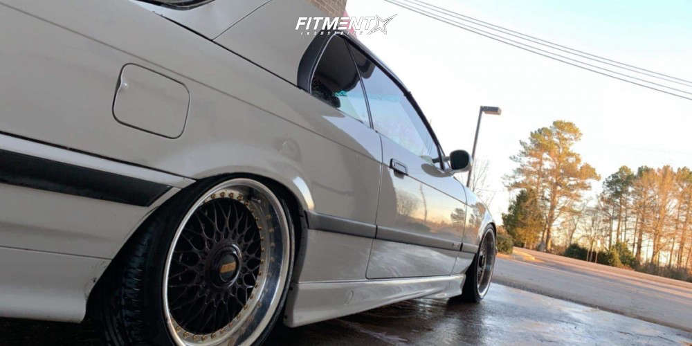 1994 BMW 325i Base with 17x8 BBS Style 5 and Falken 205x30 on Coilovers ...