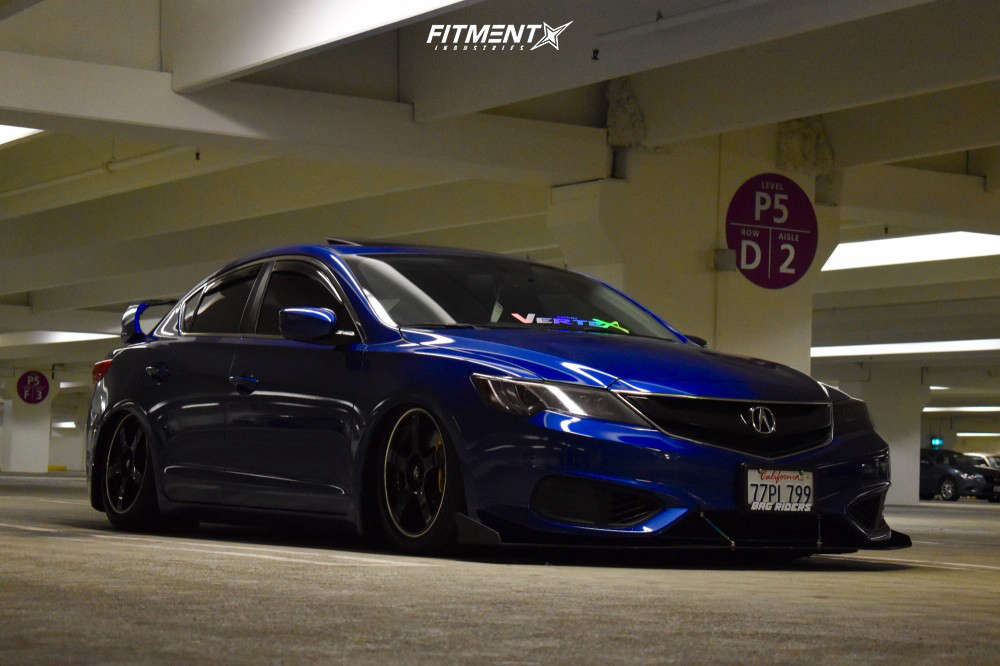 2017 Acura ILX Premium with 17x7 Motegi Mr116 and Michelin 215x45 on ...