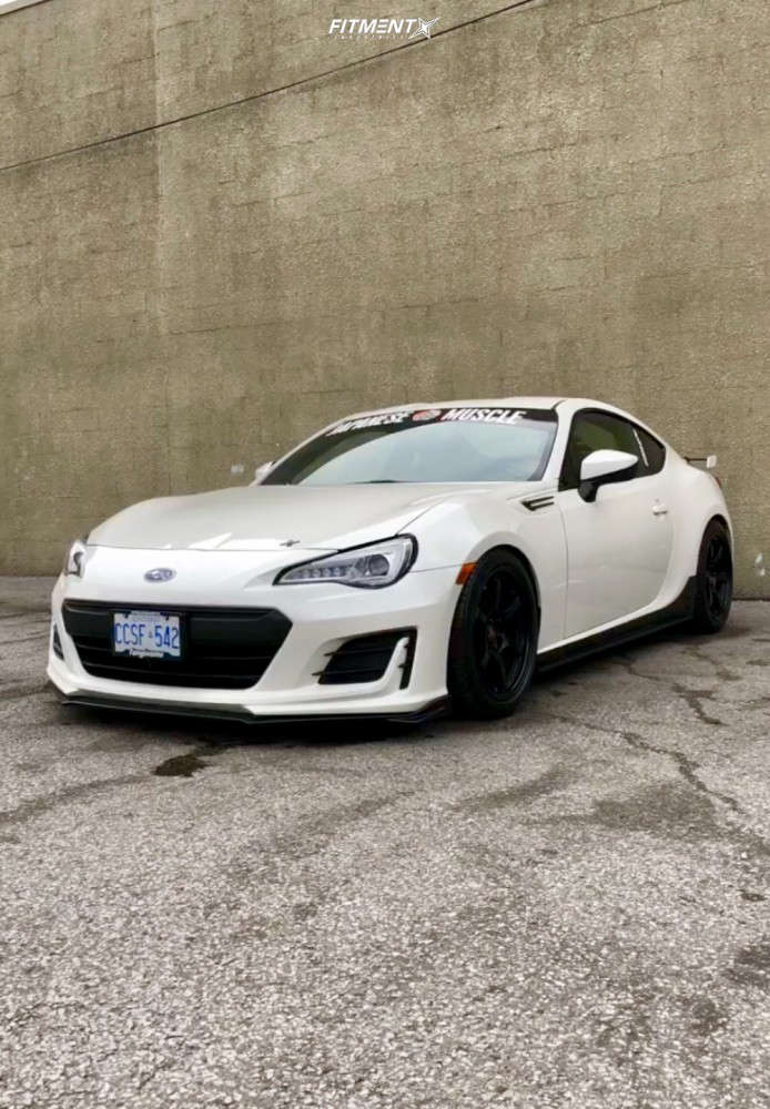 2017 Subaru BRZ Base with 17x9 Gram Lights 57DR and Michelin 245x40 on Coilovers | 556811 ...