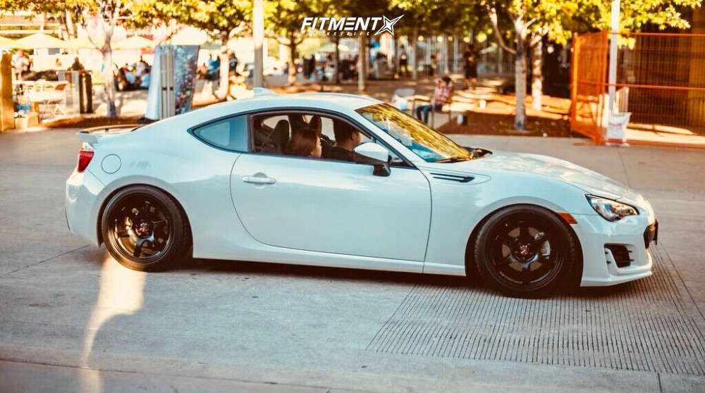 2017 Subaru BRZ Base with 17x9 Gram Lights 57DR and Michelin 245x40 on Coilovers | 556811 ...