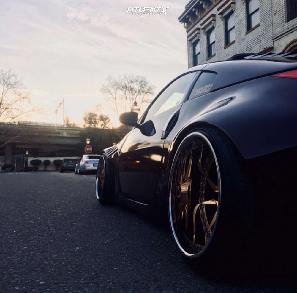 2007 Nissan 350Z Enthusiast with 19x12 Art In Motion MA11 and Toyo ...