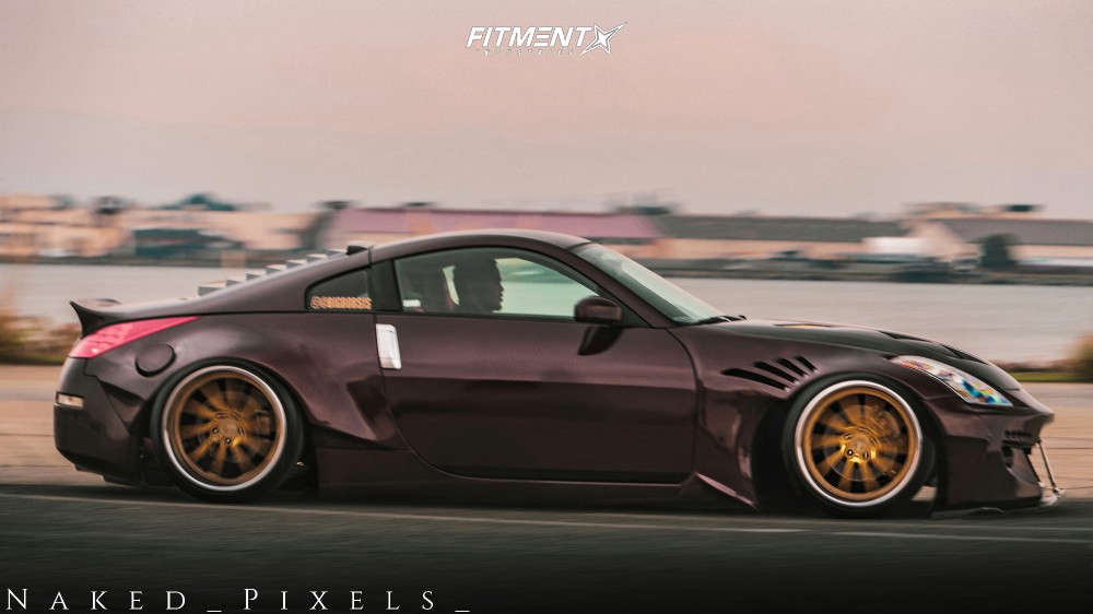 2007 Nissan 350Z Enthusiast with 19x12 Art In Motion MA11 and Toyo ...