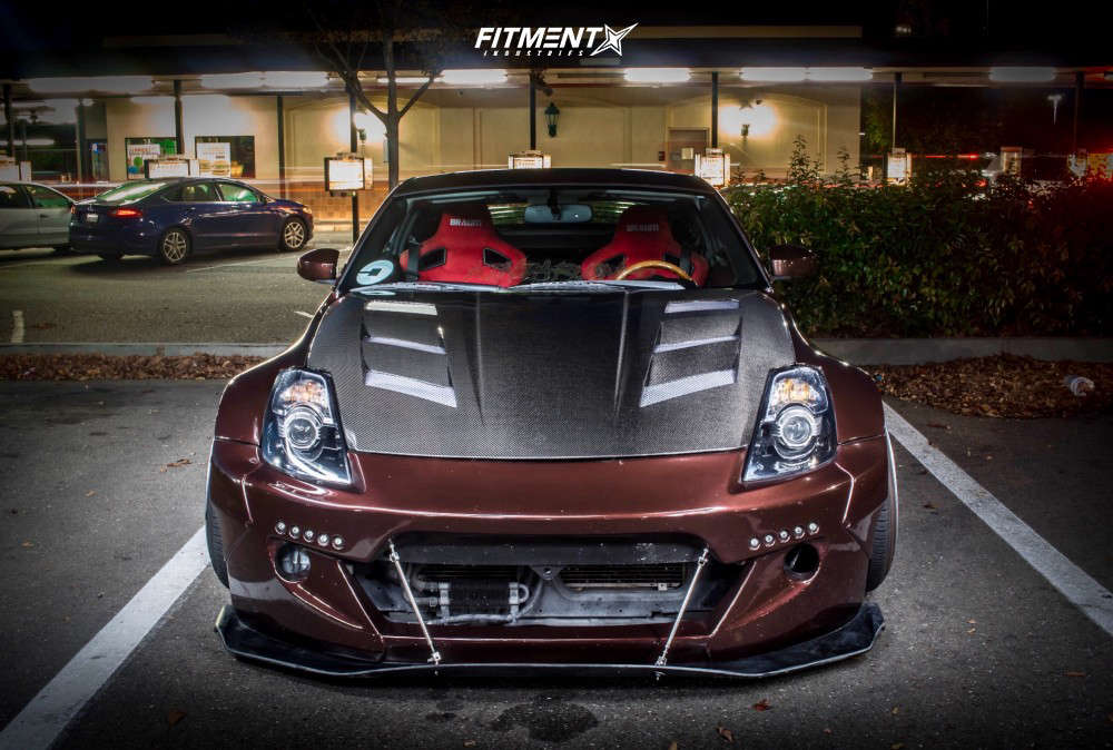 2007 Nissan 350Z Enthusiast with 19x12 Art In Motion MA11 and Toyo ...