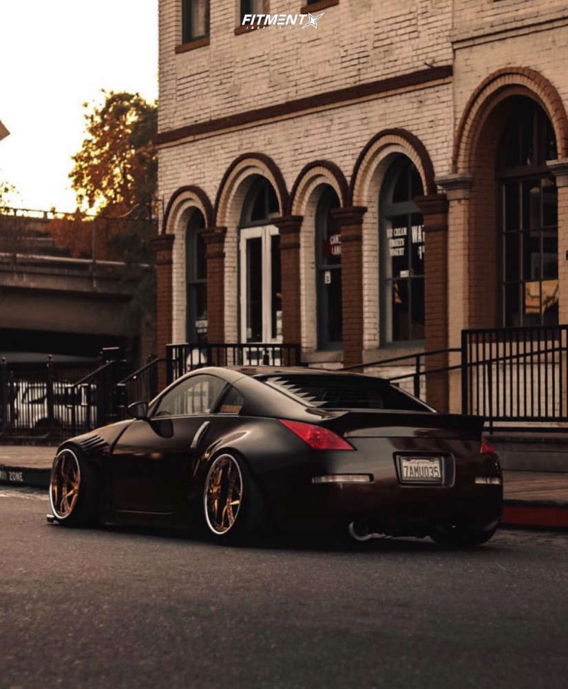 2007 Nissan 350Z Enthusiast with 19x12 Art In Motion MA11 and Toyo ...