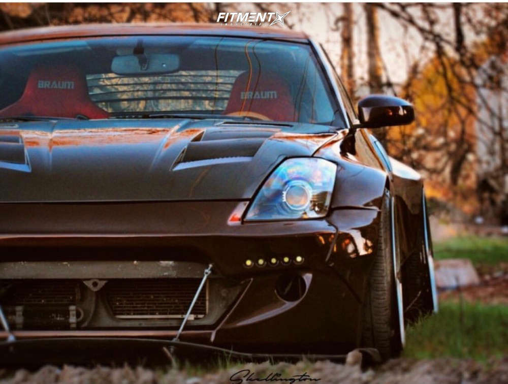 2007 Nissan 350Z Enthusiast with 19x12 Art In Motion MA11 and Toyo ...