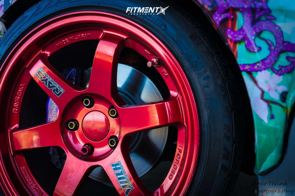 2005 Acura RSX Type-S with 17x9.5 Volk Te37 and Federal 245x40 on ...