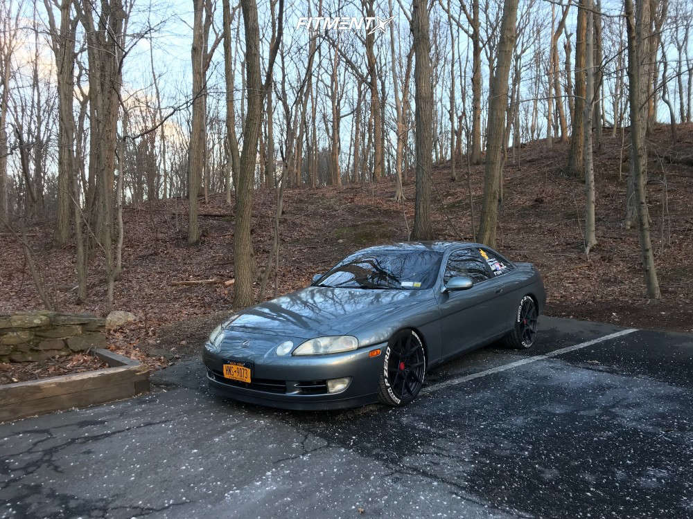 1994 Lexus SC400 Base with 19x8.5 Rotiform Kps and Pirelli 235x35 on ...