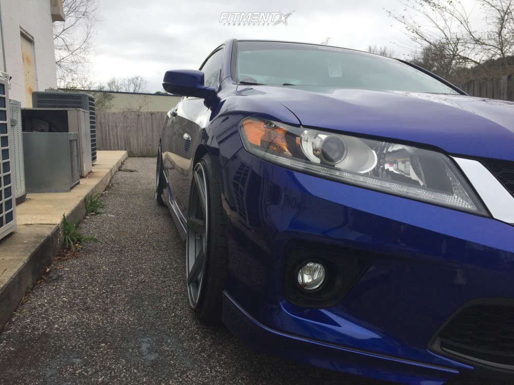 2014 Honda Accord EX with 20x10 Sothis Sc002 and Toyo Tires 225x35 on ...