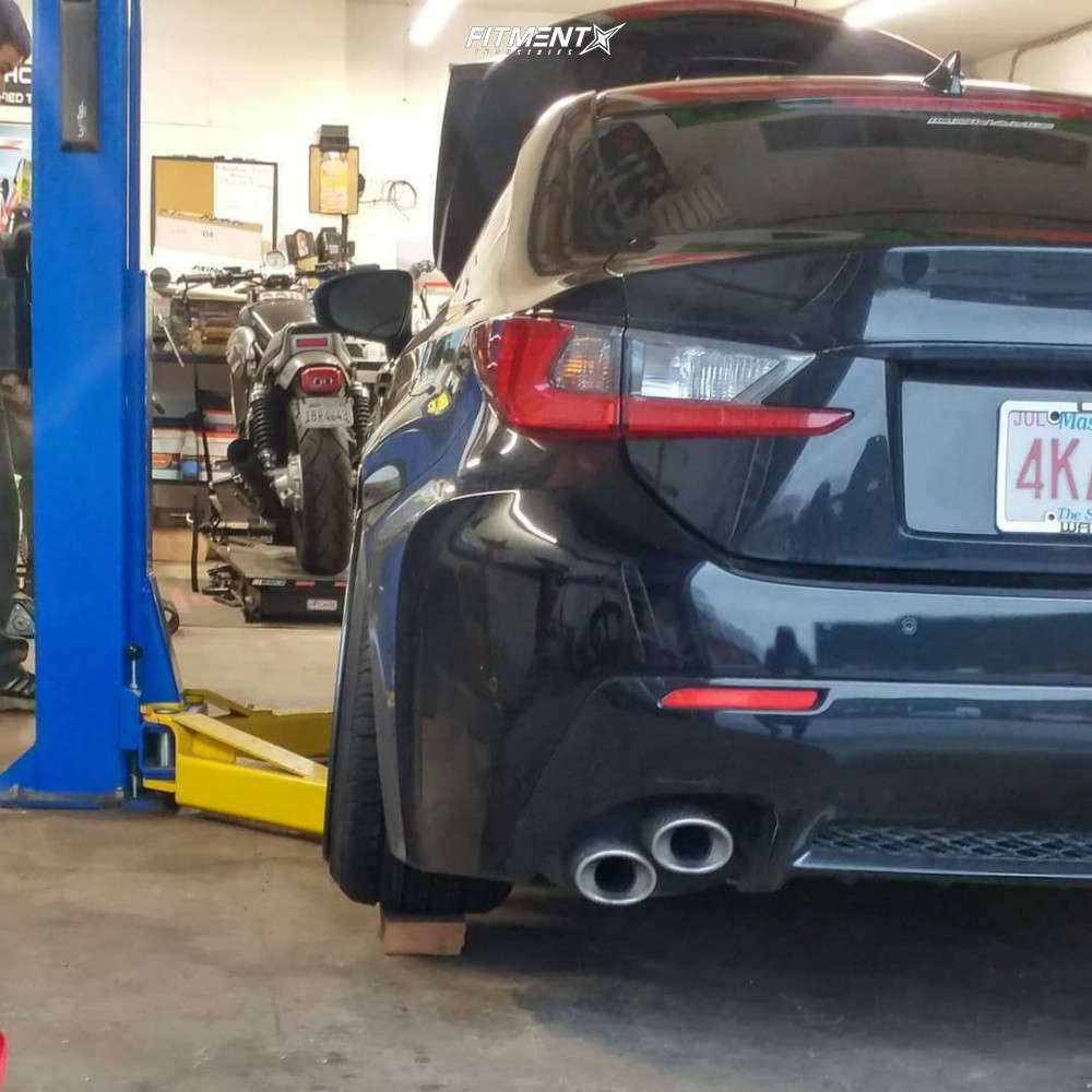 2016 Lexus RC F Base with 20x10 SevenK Mecha R and Nankang 225x35 on ...