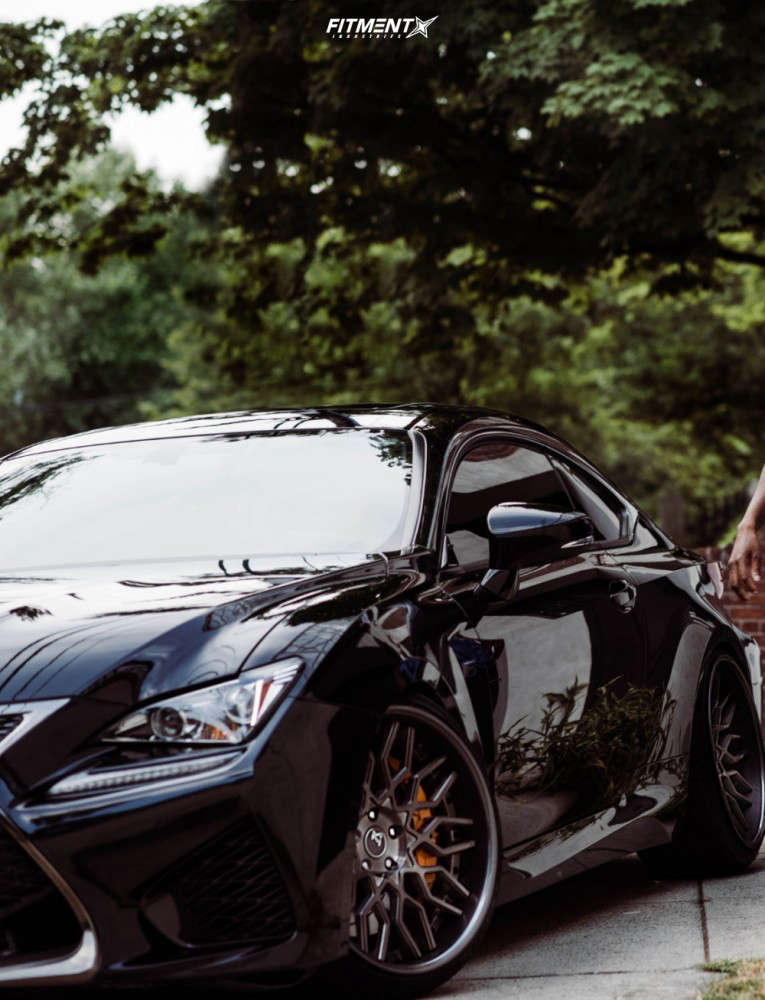 2016 Lexus RC F Base with 20x10 SevenK Mecha R and Nankang 225x35 on ...