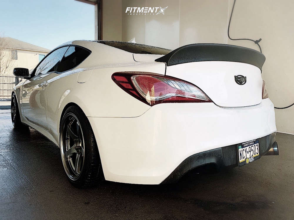 2014 Hyundai Genesis Coupe 2.0T R-Spec with 19x9.5 Varrstoen Es9 and ...