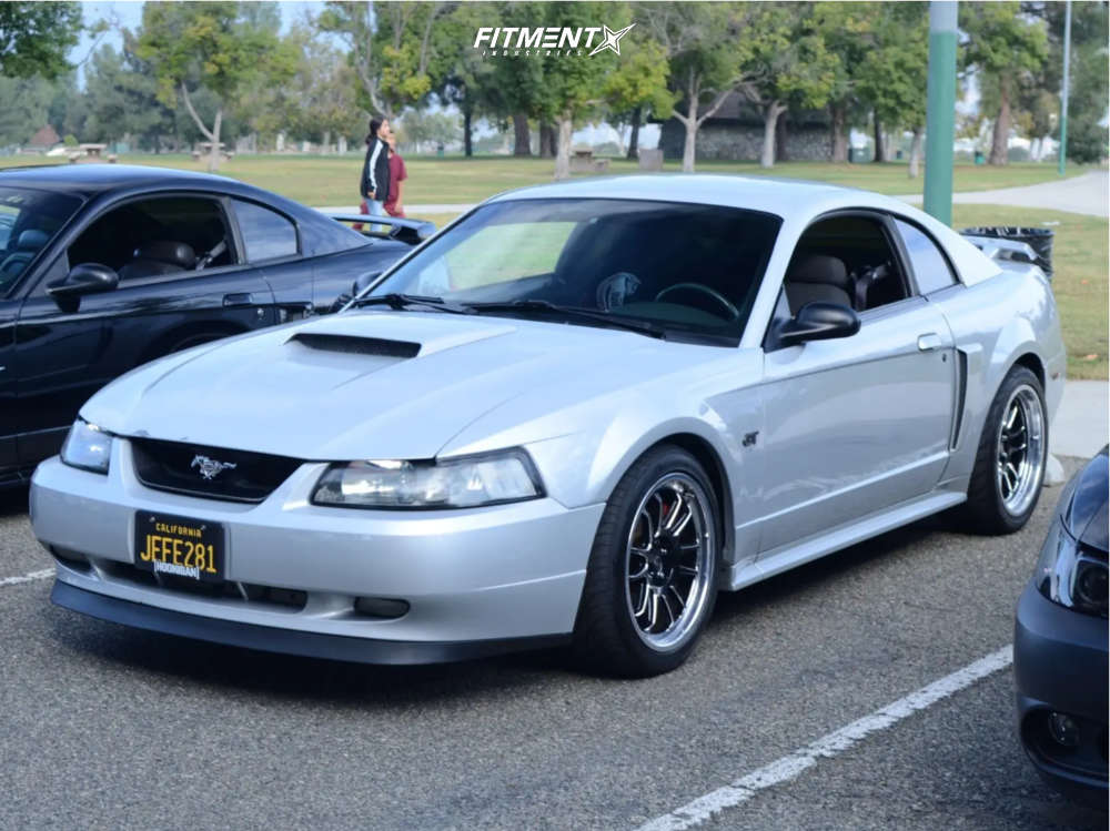 2002 Ford Mustang GT with 18x9 Cosmis Racing XT-206R and Federal 255x35 ...