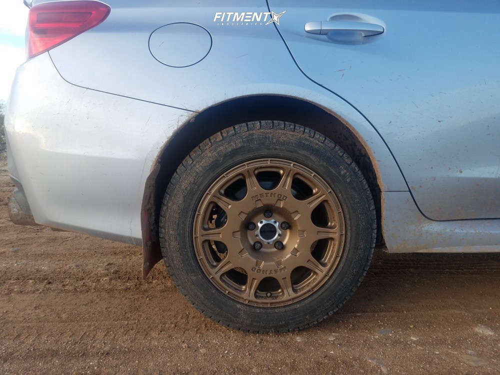 2016 Subaru WRX STI Base with 17x8 Method Mr502 and Pirelli 225x60 on ...