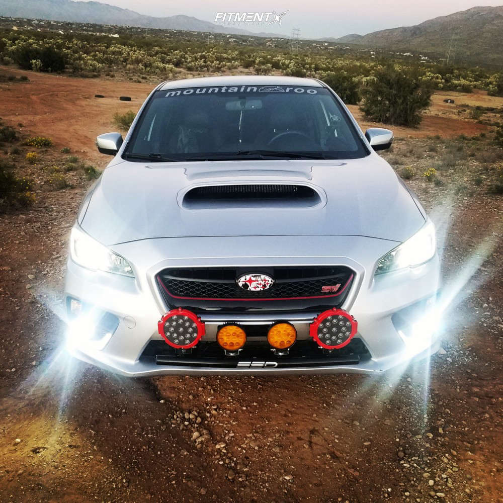 2016 Subaru WRX STI Base with 17x8 Method Mr502 and Pirelli 225x60 on ...