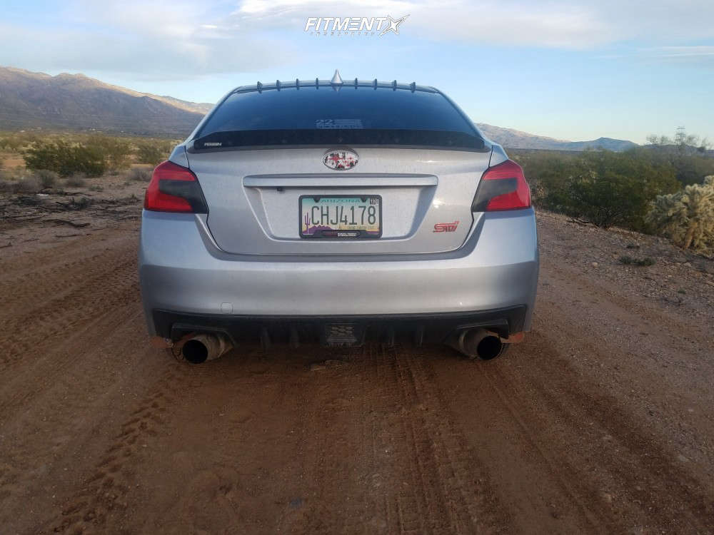 2016 Subaru WRX STI Base with 17x8 Method Mr502 and Pirelli 225x60 on ...