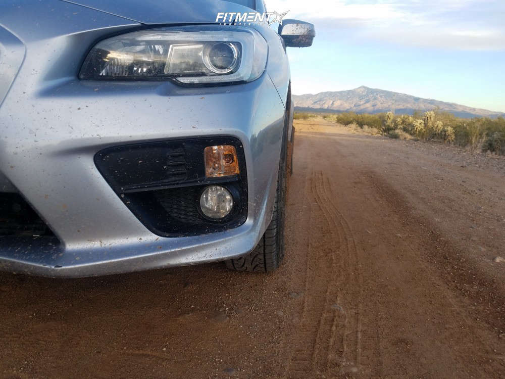 2016 Subaru WRX STI Base with 17x8 Method Mr502 and Pirelli 225x60 on ...