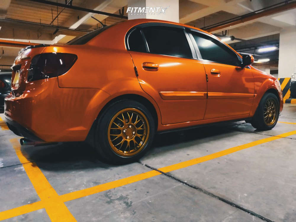 2011 Kia Rio SX with 16x7.5 Rota Formula and Toyo Tires 195x55 on Stock ...